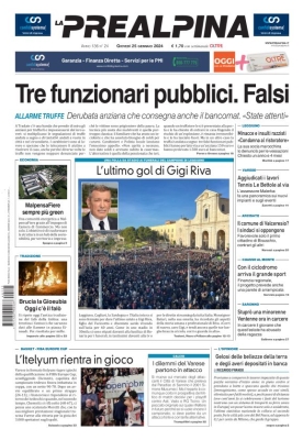 La Prealpina - 25/01/2024